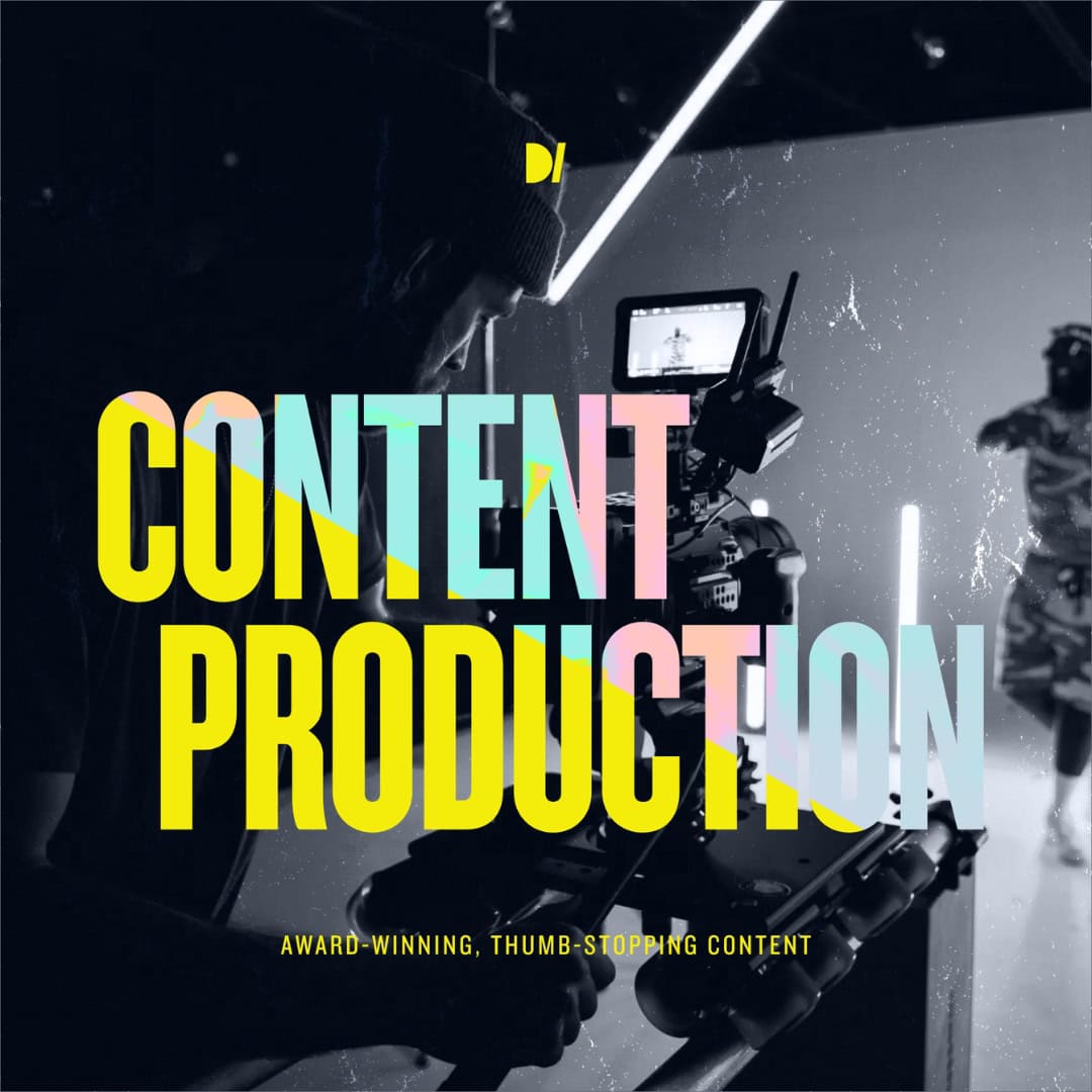 Content Production Agency | Social Content Production | Disrupt